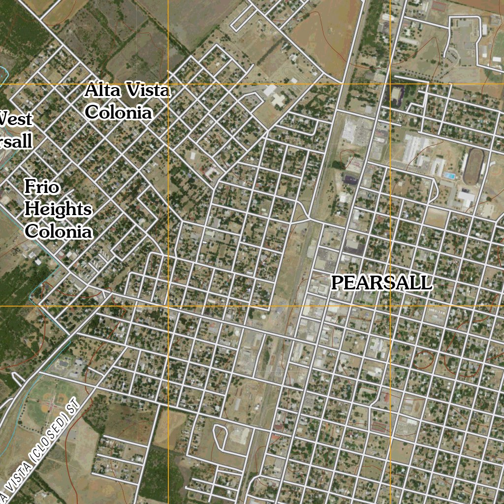 Pearsall North, TX (2010, 24000-Scale) Map by United States Geological ...