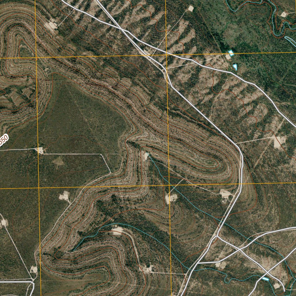 Sand Bluff Draw, TX (2010, 24000-Scale) Map by United States Geological ...