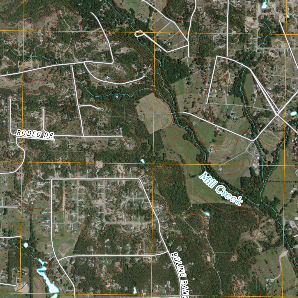Springtown SE, TX (2010, 24000-Scale) Map by United States Geological ...
