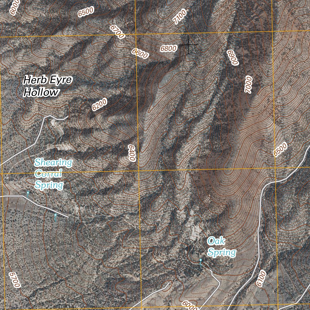 Cave Canyon, UT (2010, 24000-Scale) Map by United States Geological ...