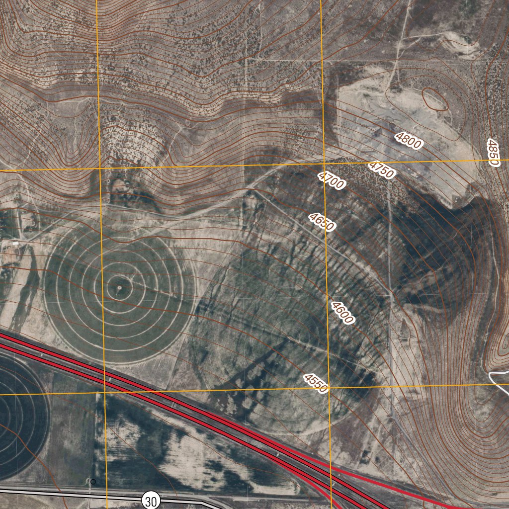 Monument Peak NE, UT-ID (2011, 24000-Scale) Map by United States ...