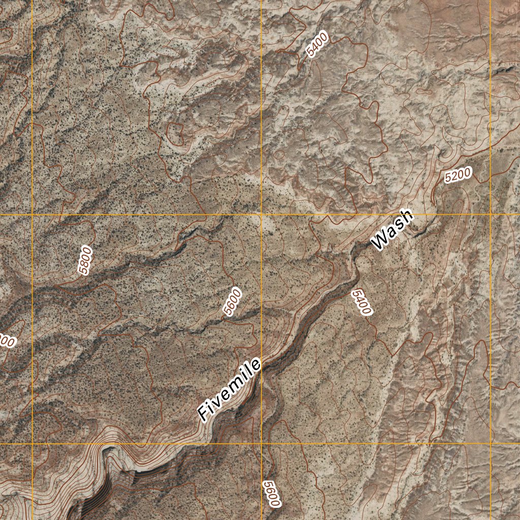 Notom, UT (2010, 24000-Scale) Map by United States Geological Survey ...
