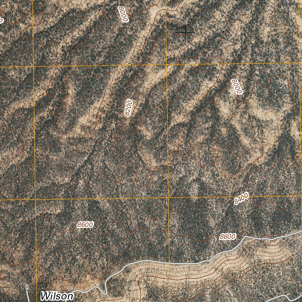 Wilson Peak, UT (2011, 24000-Scale) Map by United States Geological ...