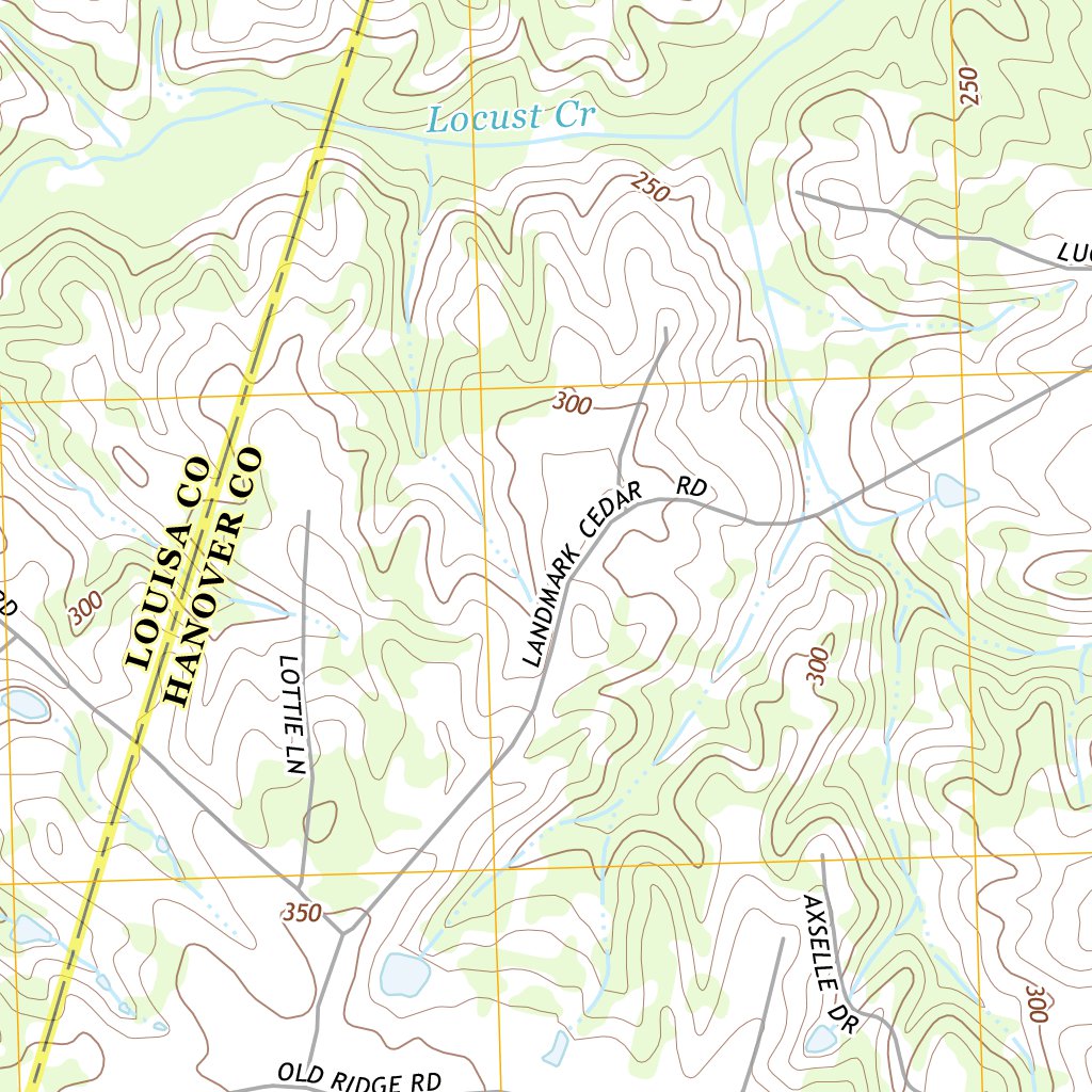 Beaverdam, VA (2013, 24000-Scale) Map by United States Geological ...