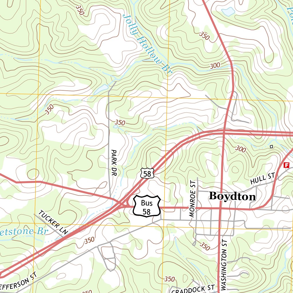 Boydton, VA (2013, 24000-Scale) Map by United States Geological Survey ...
