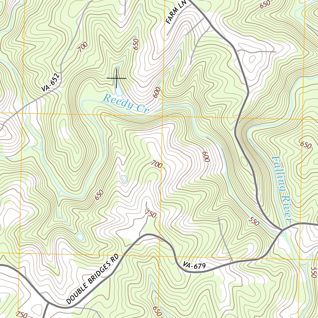 Concord, VA (2013, 24000-Scale) Map by United States Geological Survey ...
