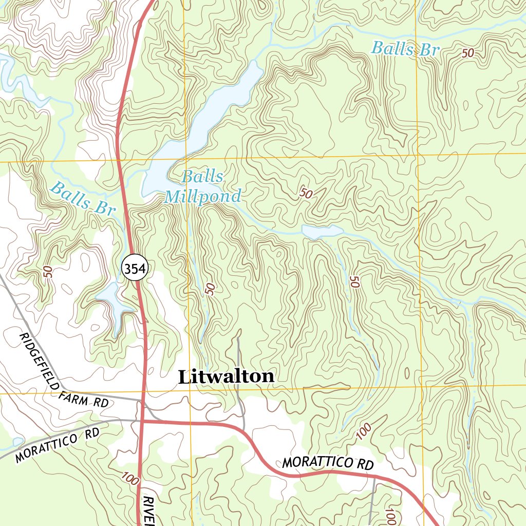 Lively, VA (2013, 24000-Scale) Map by United States Geological Survey ...