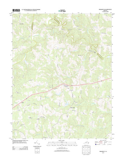 Prospect, VA (2013, 24000-Scale) Map by United States Geological Survey ...