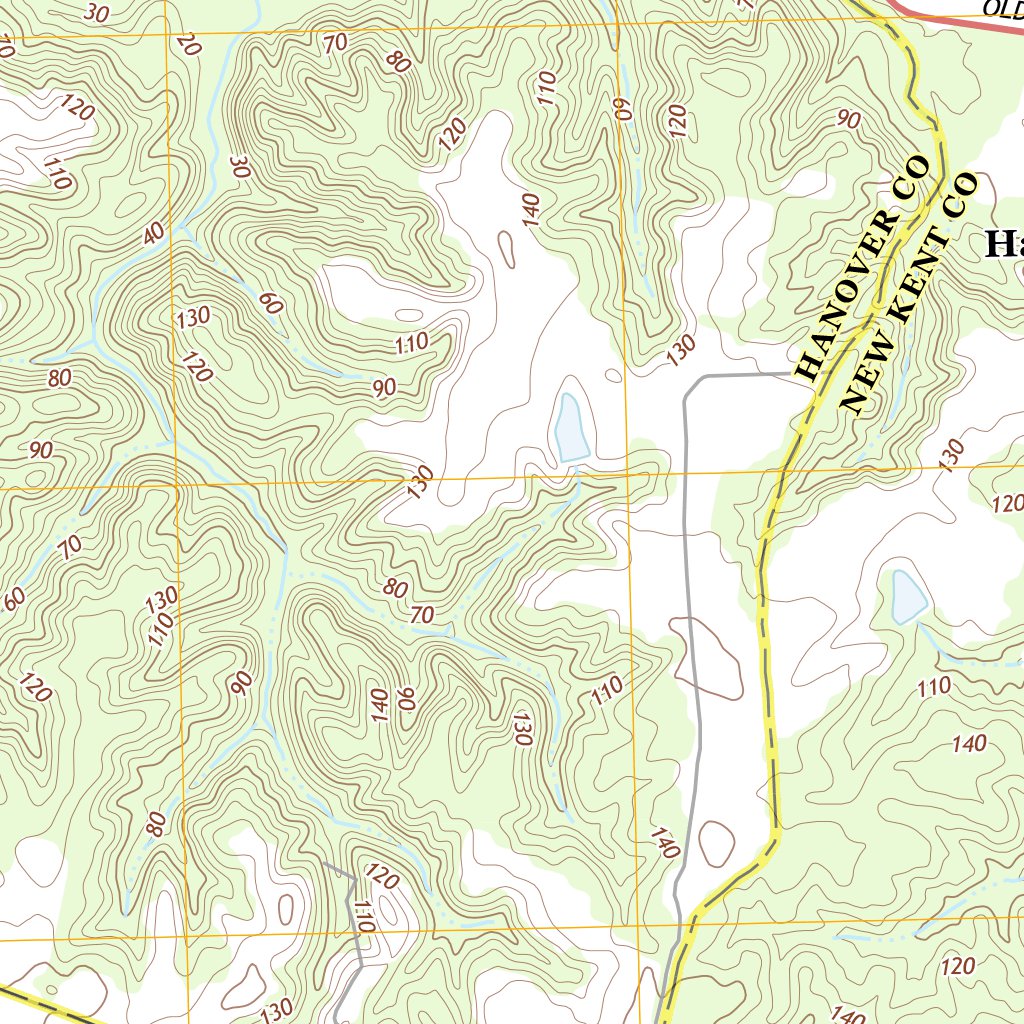 Quinton, VA (2013, 24000-Scale) Map by United States Geological Survey ...