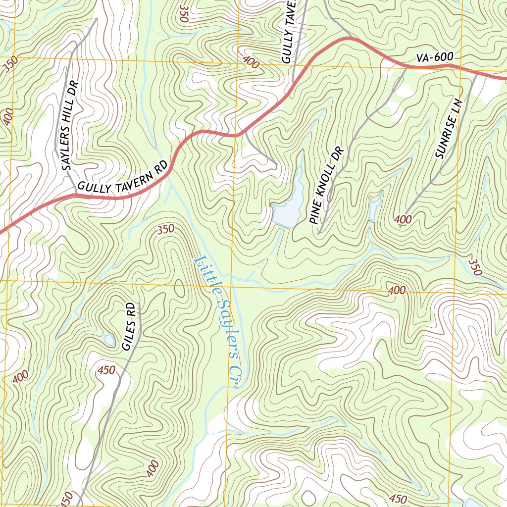 Rice, VA (2013, 24000-Scale) Map by United States Geological Survey ...