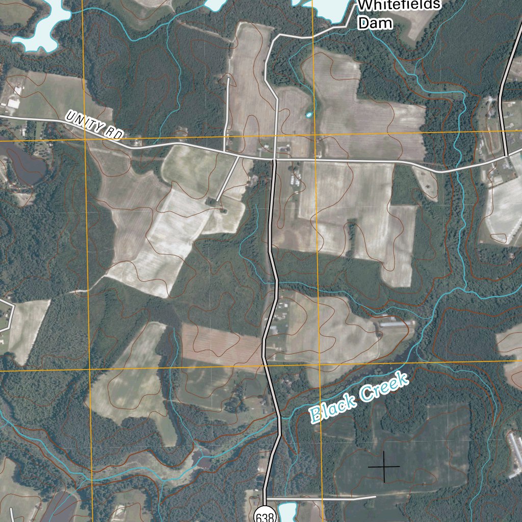 Sedley, VA (2010, 24000-Scale) Map by United States Geological Survey ...