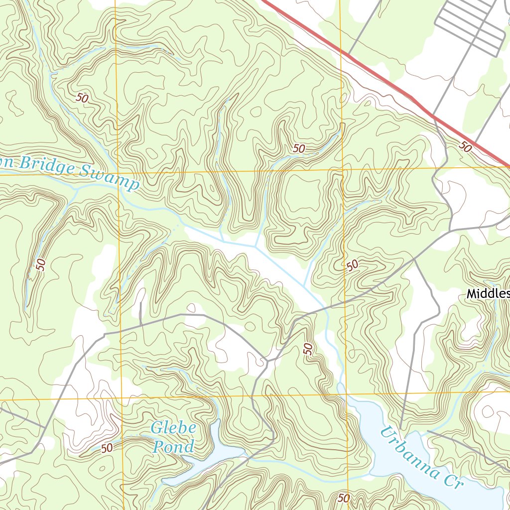 Urbanna, VA (2013, 24000-Scale) Map by United States Geological Survey ...