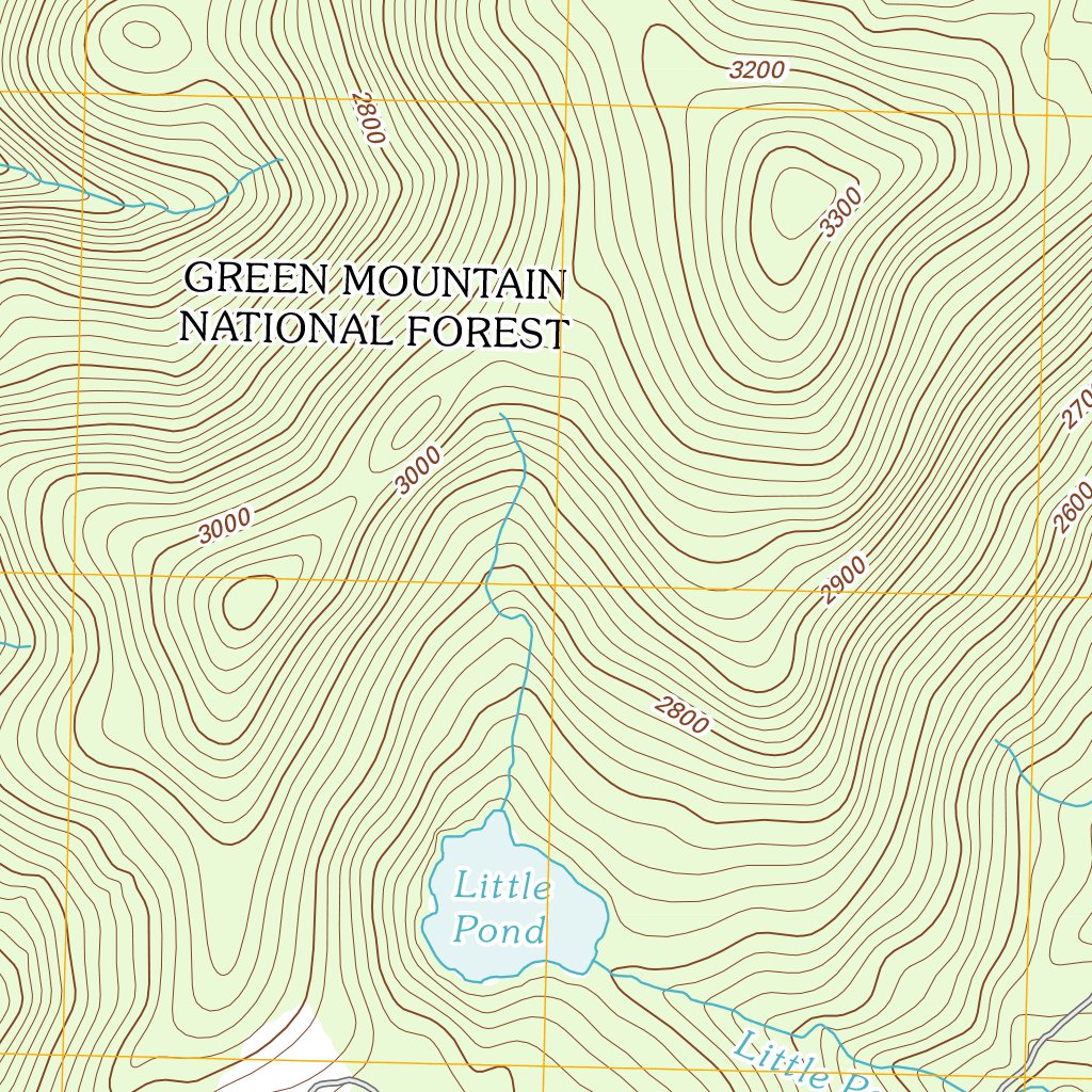 Woodford, VT (2012, 24000-Scale) Map by United States Geological Survey ...