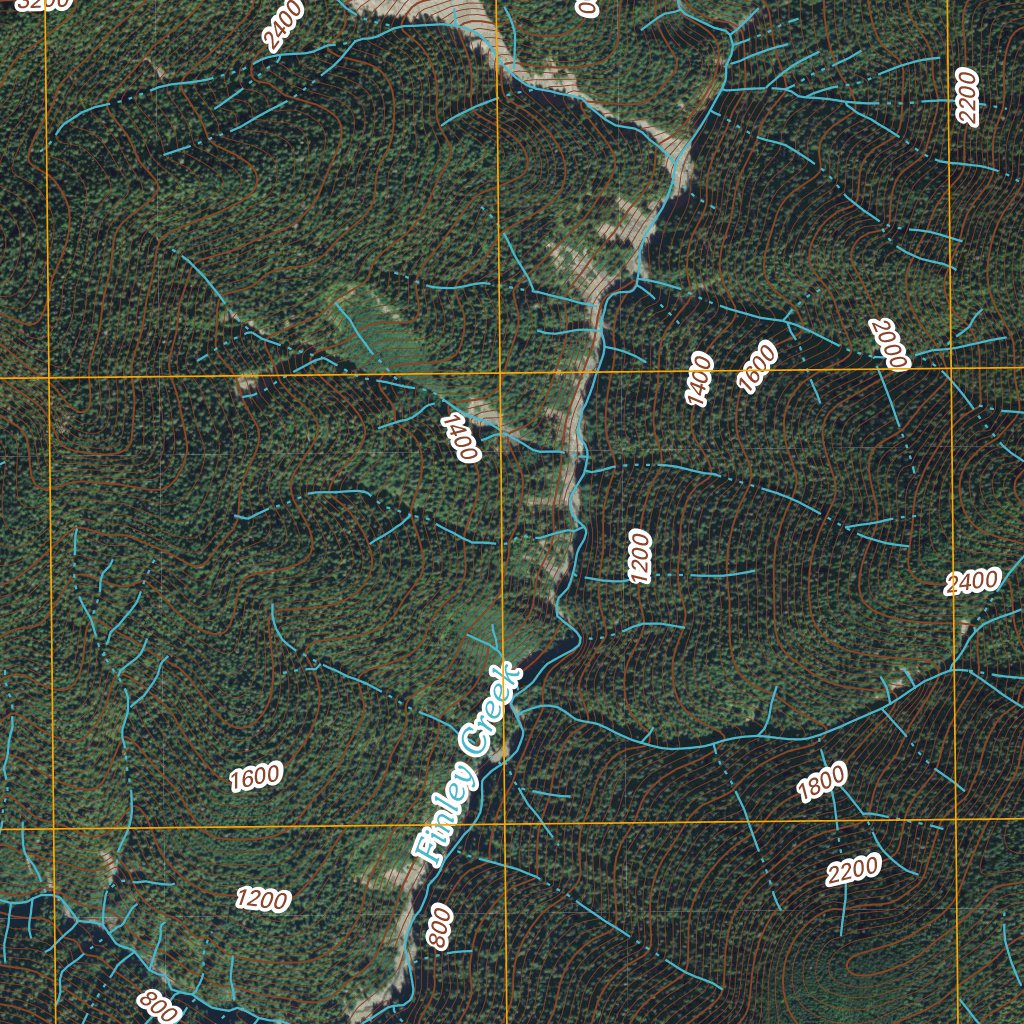 Finley Creek, WA (2011, 24000-Scale) Map by United States Geological ...
