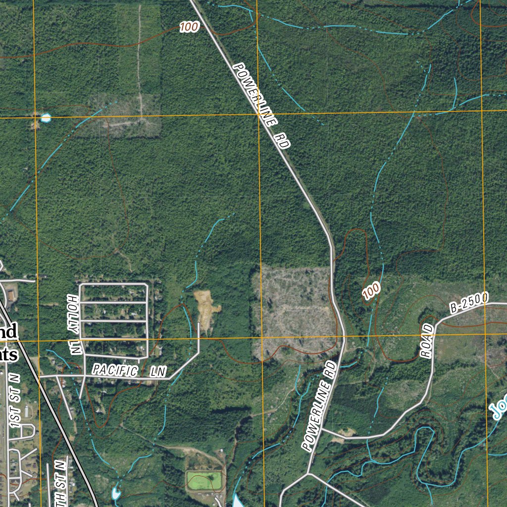 Moclips, WA (2011, 24000-Scale) Map by United States Geological Survey ...