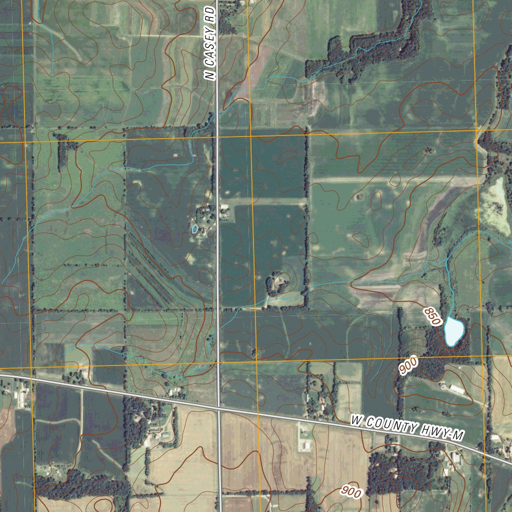 Cooksville, WI (2010, 24000-Scale) Map by United States Geological ...