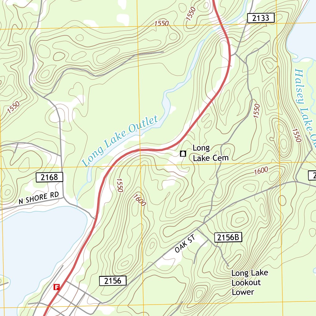 Long Lake, WI (2013, 24000-Scale) Map by United States Geological ...
