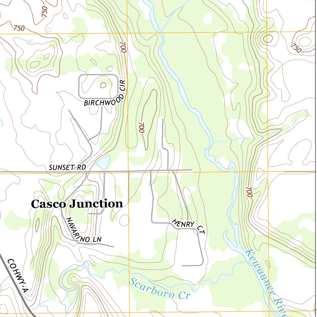 Luxemburg, WI (2013, 24000-Scale) Map by United States Geological ...
