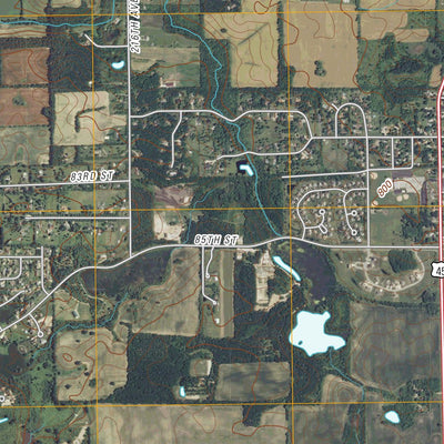 Paddock Lake, WI (2010, 24000-Scale) Map by United States Geological ...
