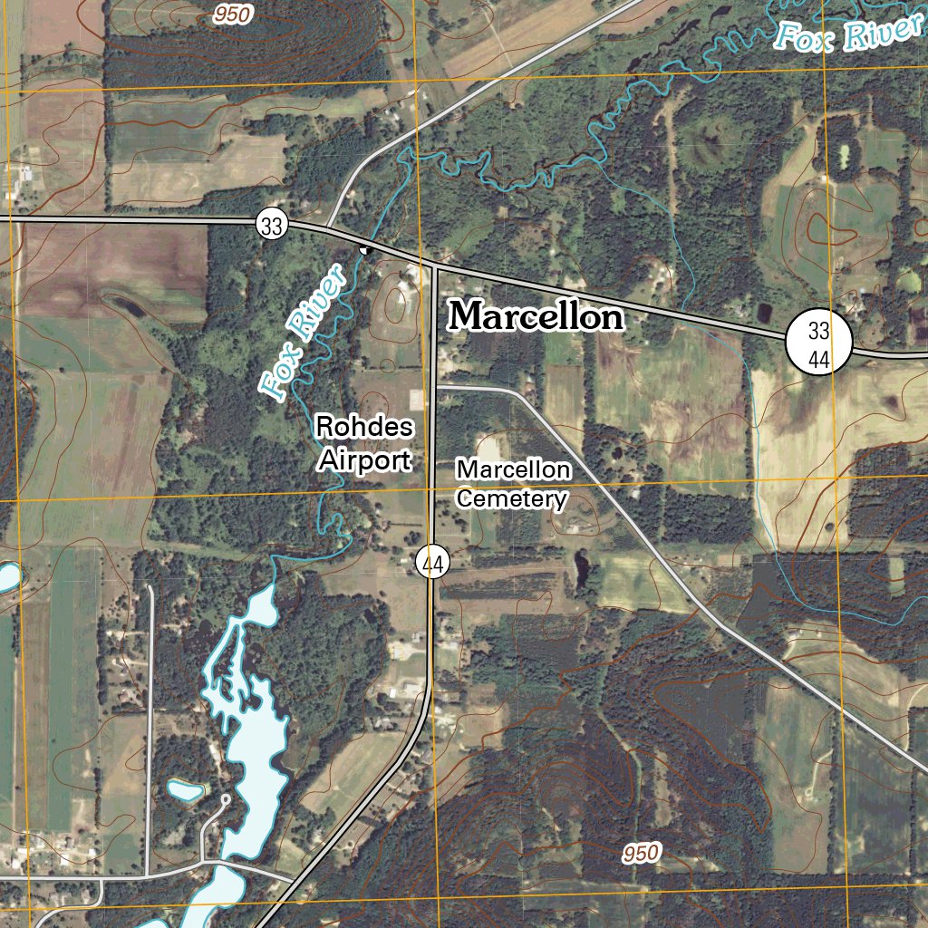 Pardeeville, WI (2010, 24000-Scale) Map by United States Geological ...