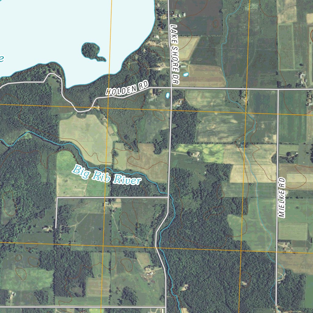 Rib Lake, WI (2010, 24000-Scale) Map by United States Geological Survey ...