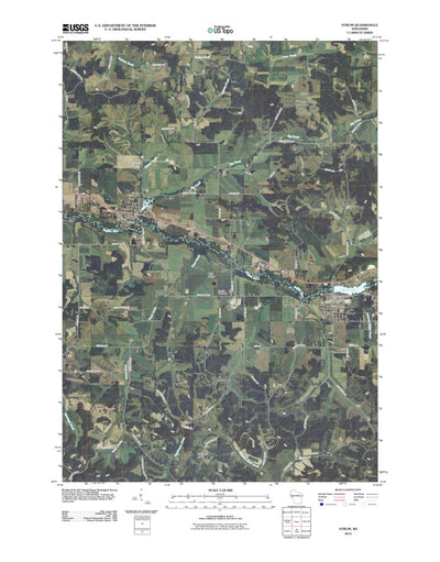 Strum, WI (2010, 24000-Scale) Map by United States Geological Survey ...