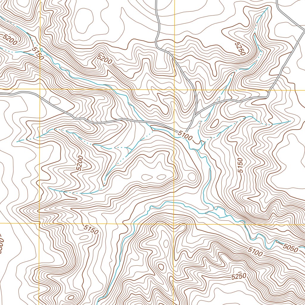 Cattail Ranch NE, WY (2012, 24000-Scale) Map by United States ...