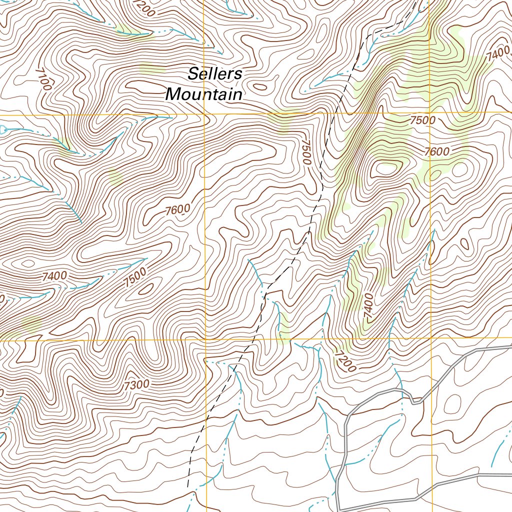 Garrett, WY (2012, 24000-Scale) Map by United States Geological Survey ...