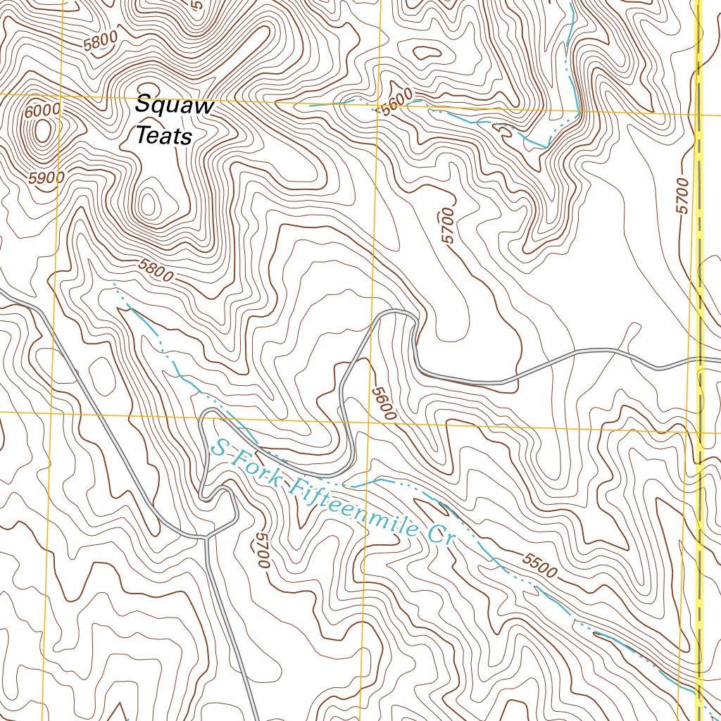 Gillies Draw, WY (2012, 24000-Scale) Map by United States Geological ...