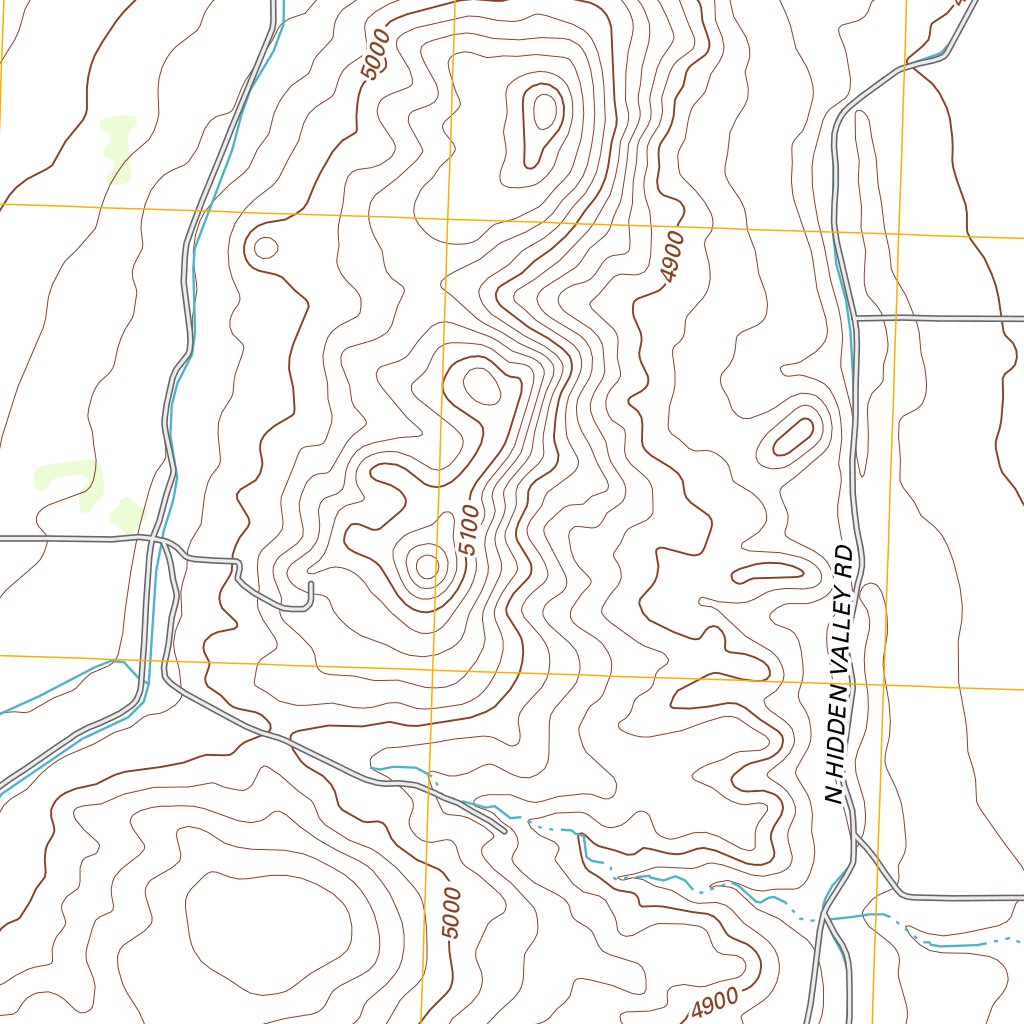 Hidden Valley, WY (2012, 24000-Scale) Map by United States Geological ...