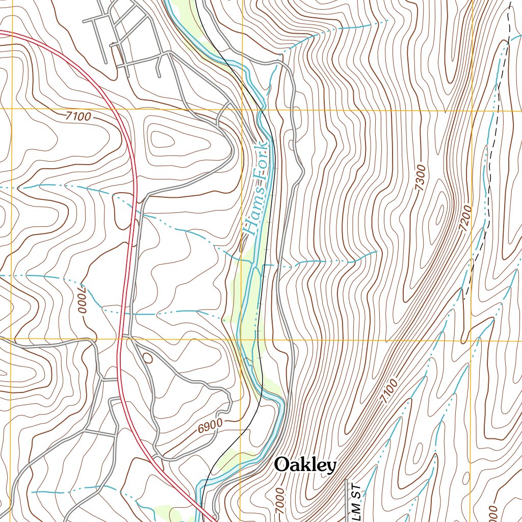 Kemmerer, WY (2012, 24000-Scale) Map by United States Geological Survey ...