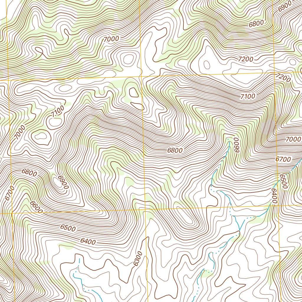 Lone Mountain, WY (2012, 24000-Scale) Map by United States Geological ...