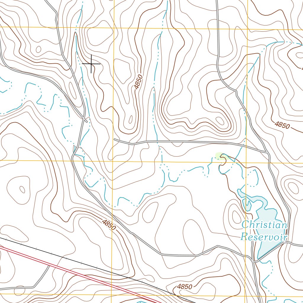 Mcmaster Reservoir, WY (2012, 24000-Scale) Map by United States ...