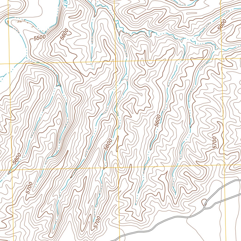 Powder River, WY (2012, 24000-Scale) Map by United States Geological ...