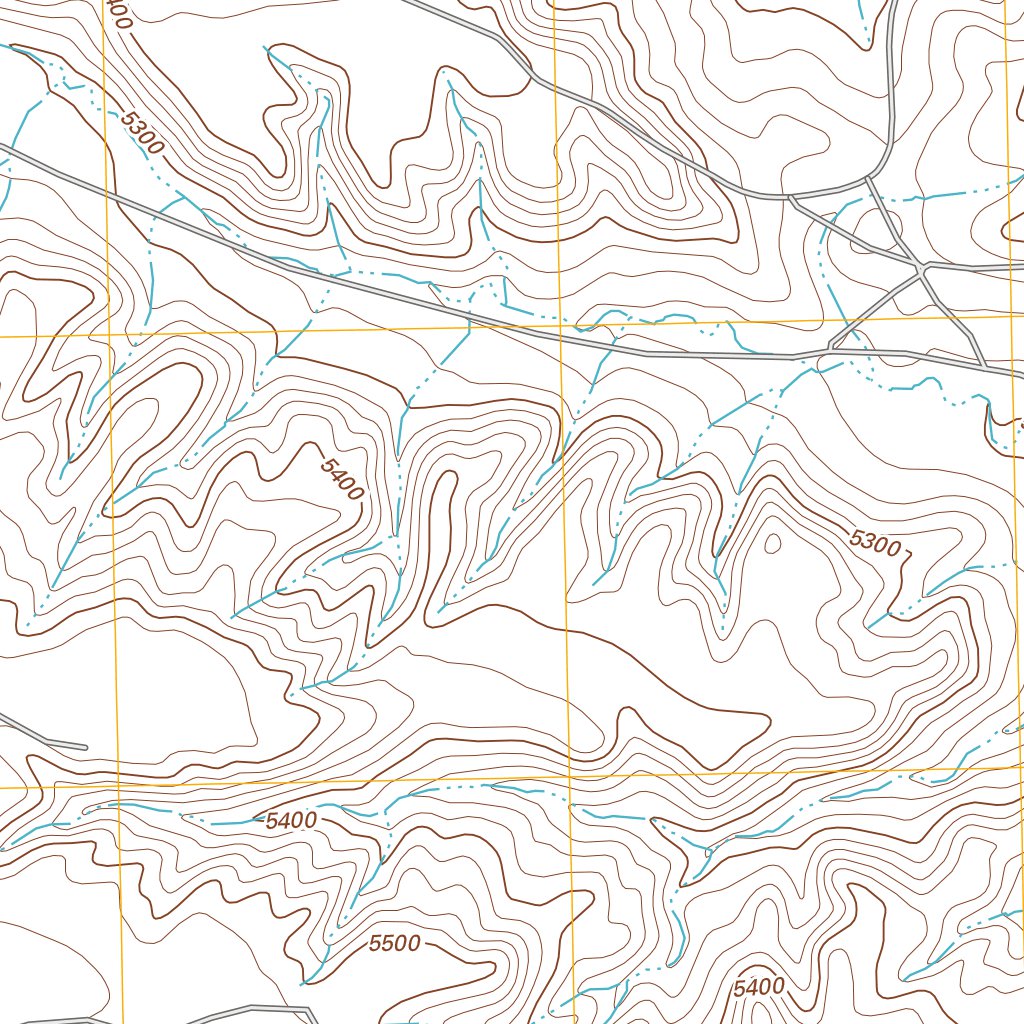 Schlicht Draw, WY (2012, 24000-Scale) Map by United States Geological ...