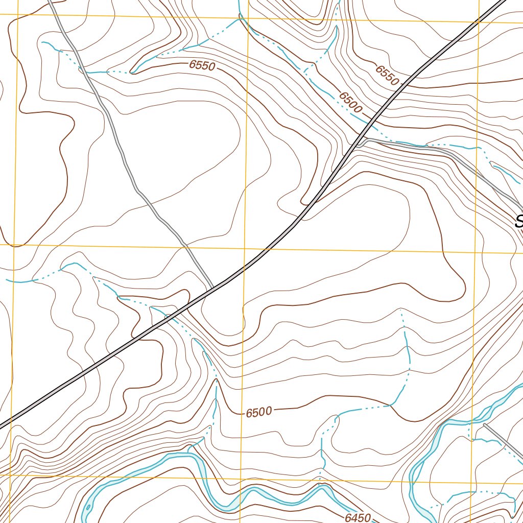 Simpson Gulch SE, WY (2012, 24000-Scale) Map by United States ...