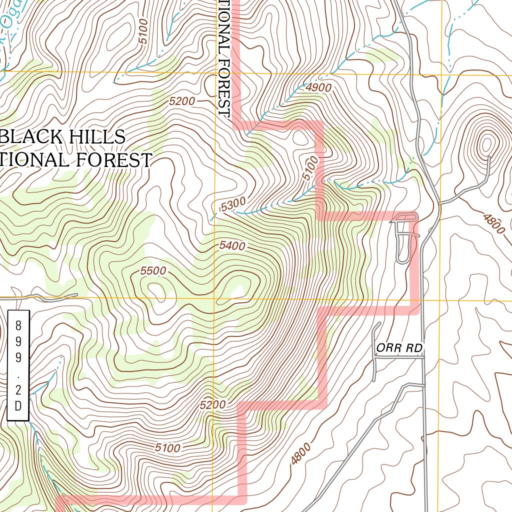Sundance East, WY (2012, 24000-Scale) Map by United States Geological ...