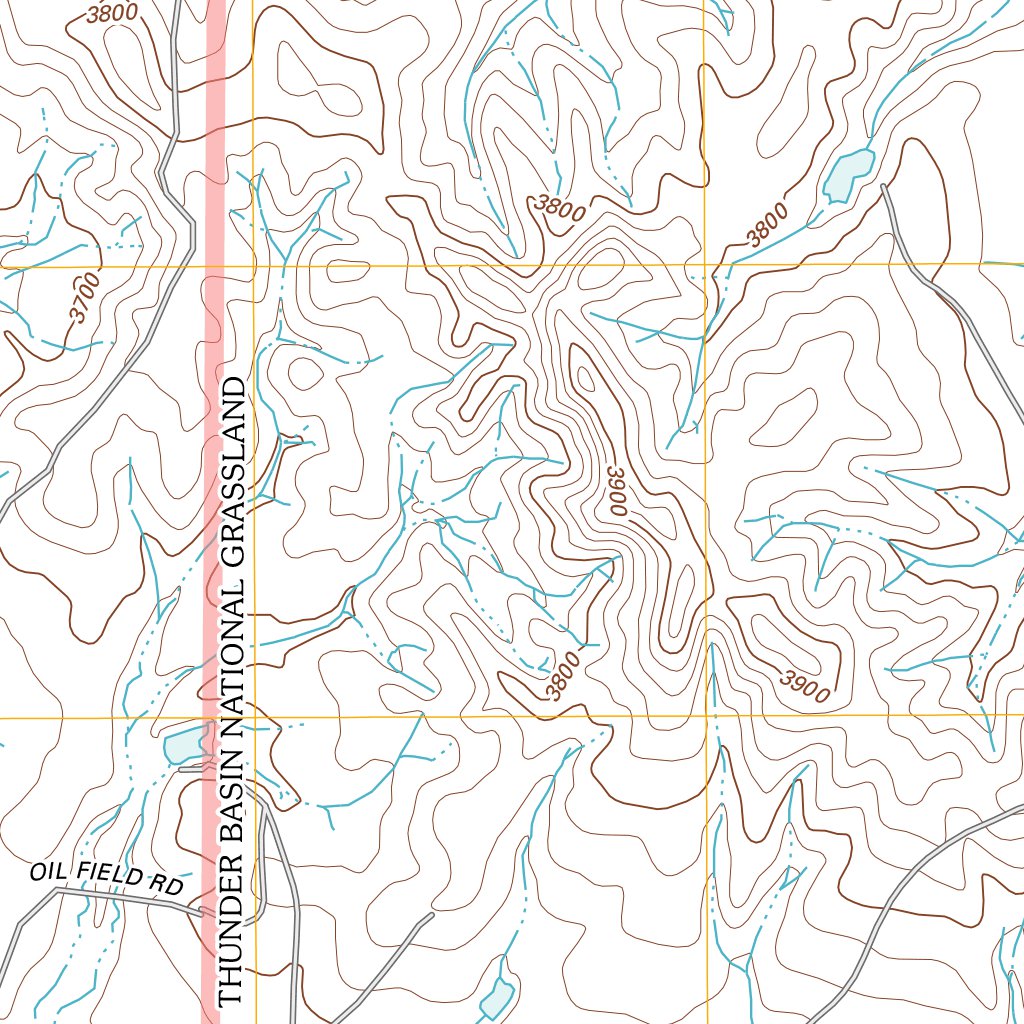 Tuttle Draw, WY (2012, 24000-Scale) Map by United States Geological ...