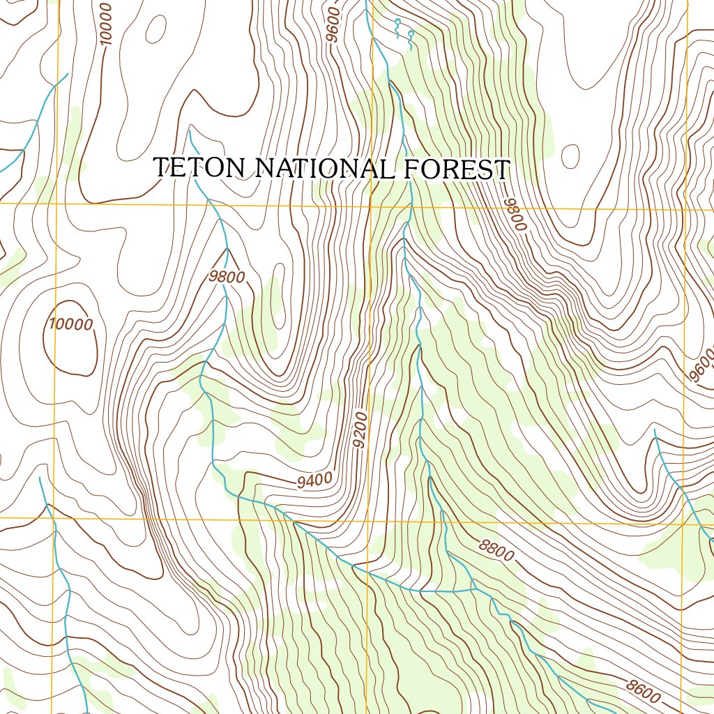 Two Ocean Pass, WY (2012, 24000-Scale) Map by United States Geological ...