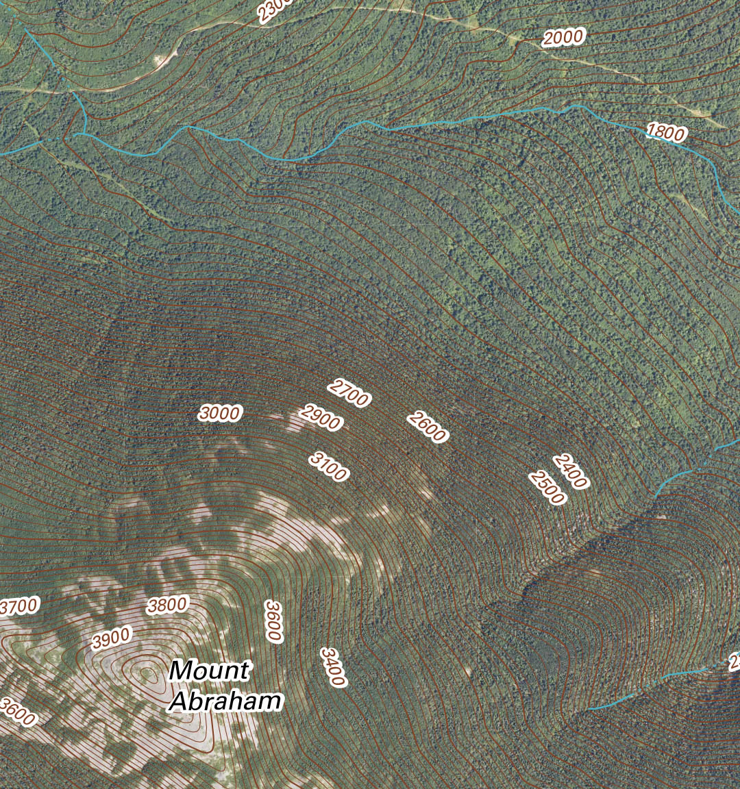 Maine - Mount Abraham - Rangeley Area Map by ad nauseam | Avenza Maps