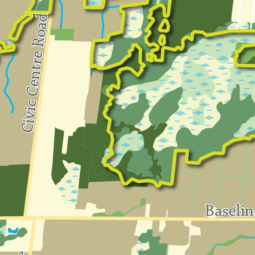 North Gwillimbury Forest Map by Anderson Maps | Avenza Maps
