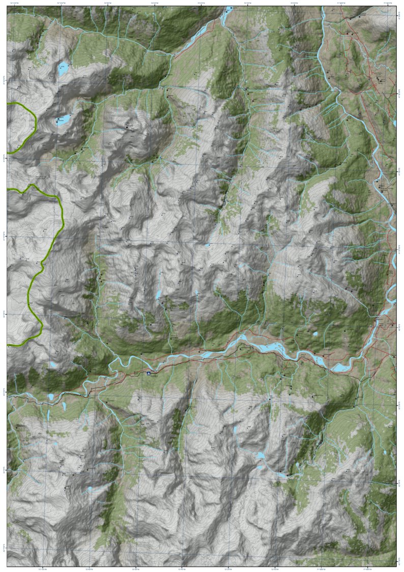 HORNOPIREN ESTE Map by Andes Profundo | Avenza Maps