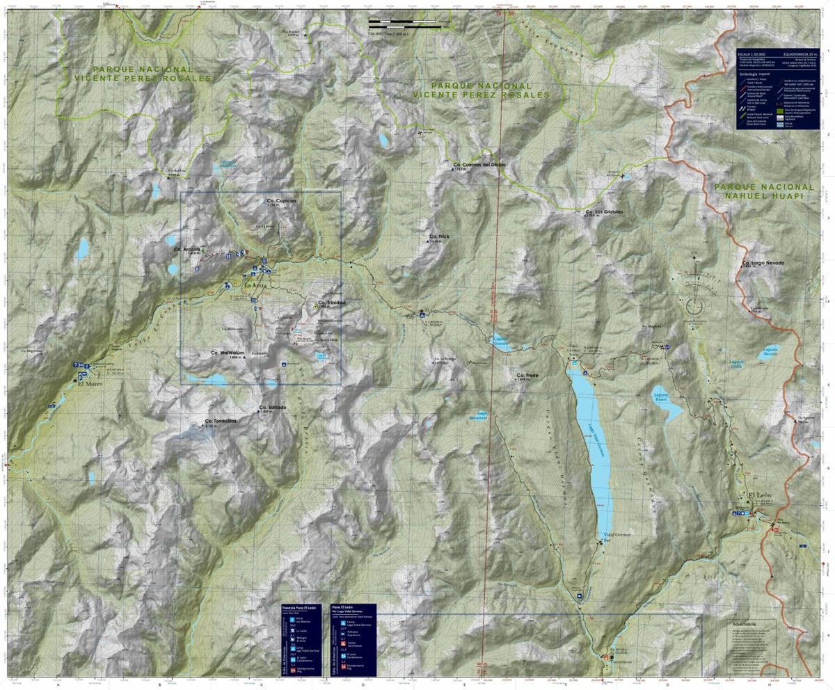 Valle de Cochamo Map by Andes Profundo | Avenza Maps