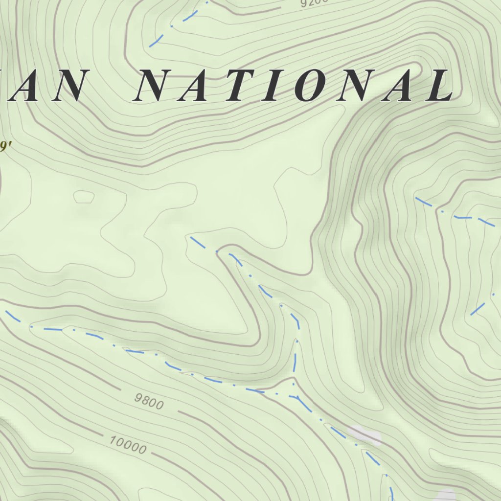 Bear Mountain, Colorado 7.5 Minute Topographic Map by Apogee Mapping ...