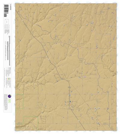 Cahone, Colorado 7.5 Minute Topographic Map - Color Hillshade by Apogee ...