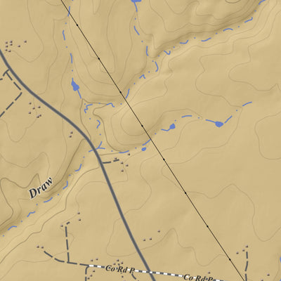 Cahone, Colorado 7.5 Minute Topographic Map - Color Hillshade by Apogee ...