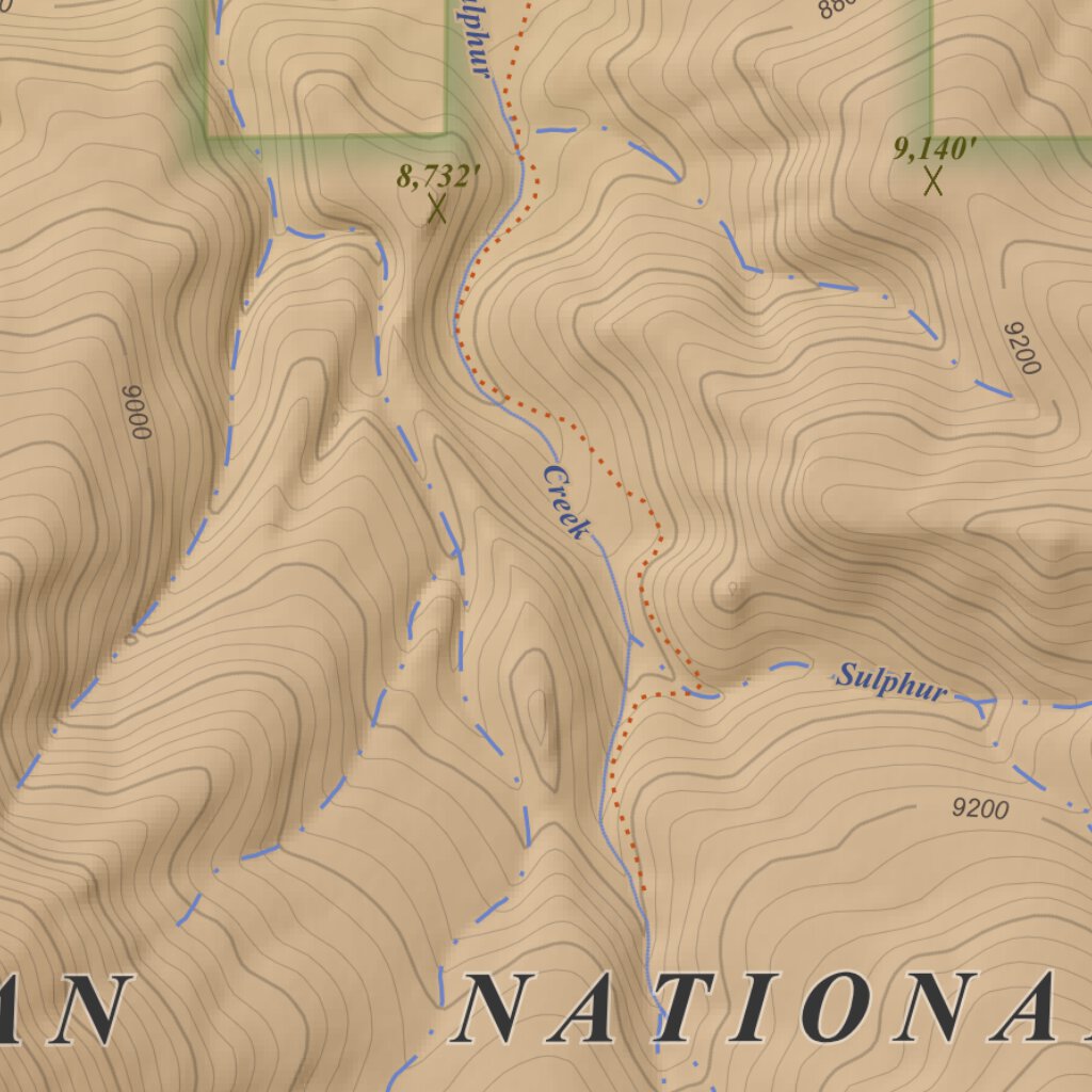 Clyde Lake, Colorado 7.5 Minute Topographic Map - Color Hillshade by ...