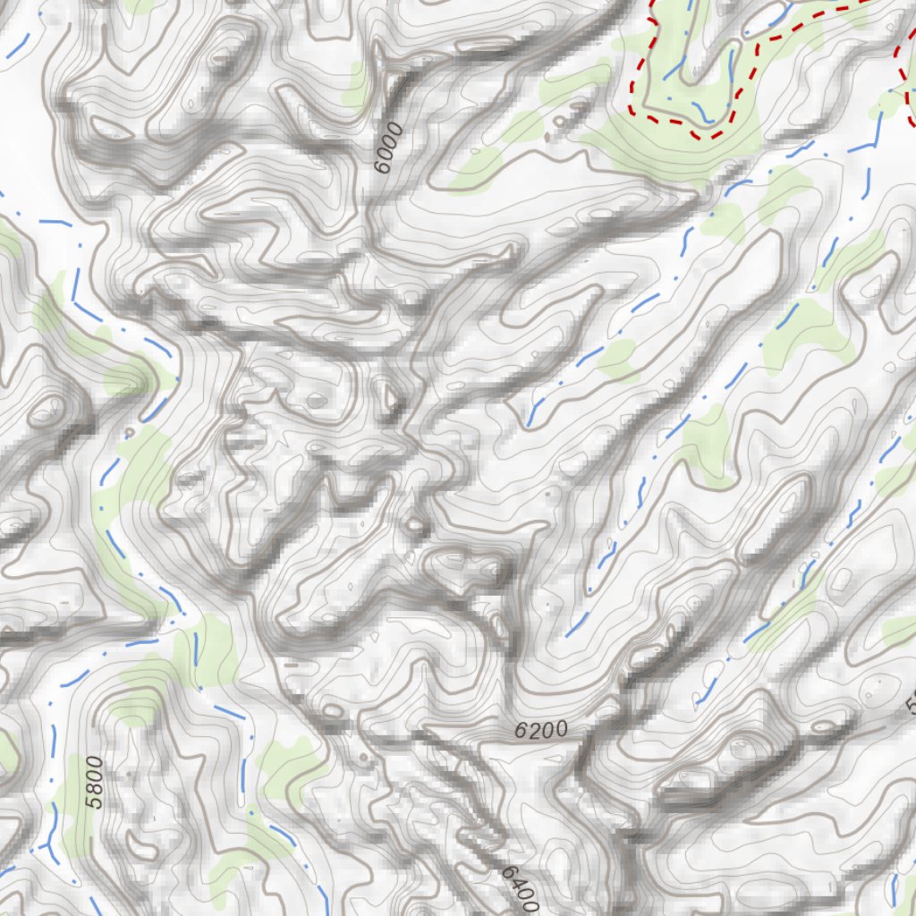 Druid Arch, Utah 7.5 Minute Topographic Map by Apogee Mapping, Inc ...