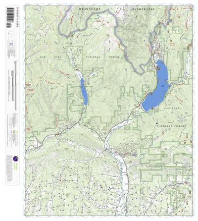 Forest Lakes, Colorado 15 Minute Topographic Map by Apogee Mapping, Inc ...
