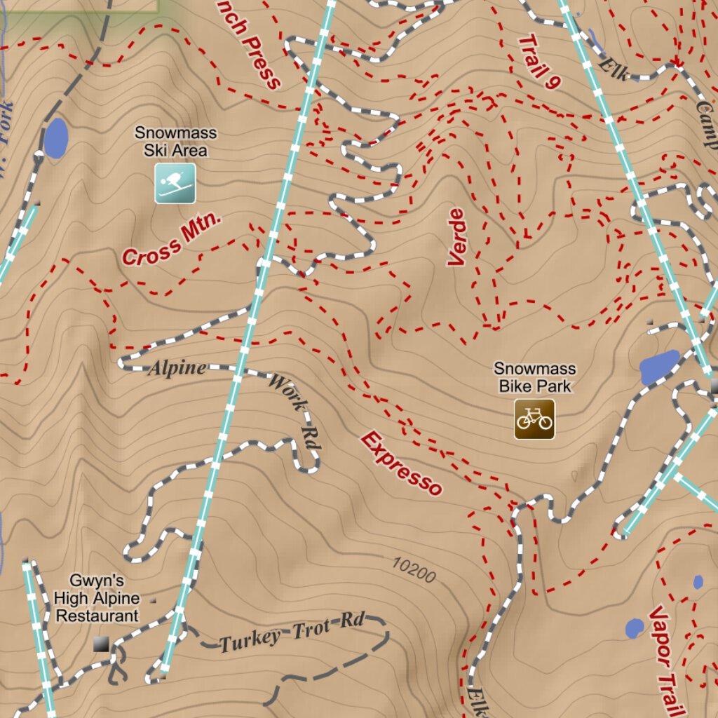Highland Peak, Colorado 7.5 Minute Topographic Map - Color Hillshade by ...